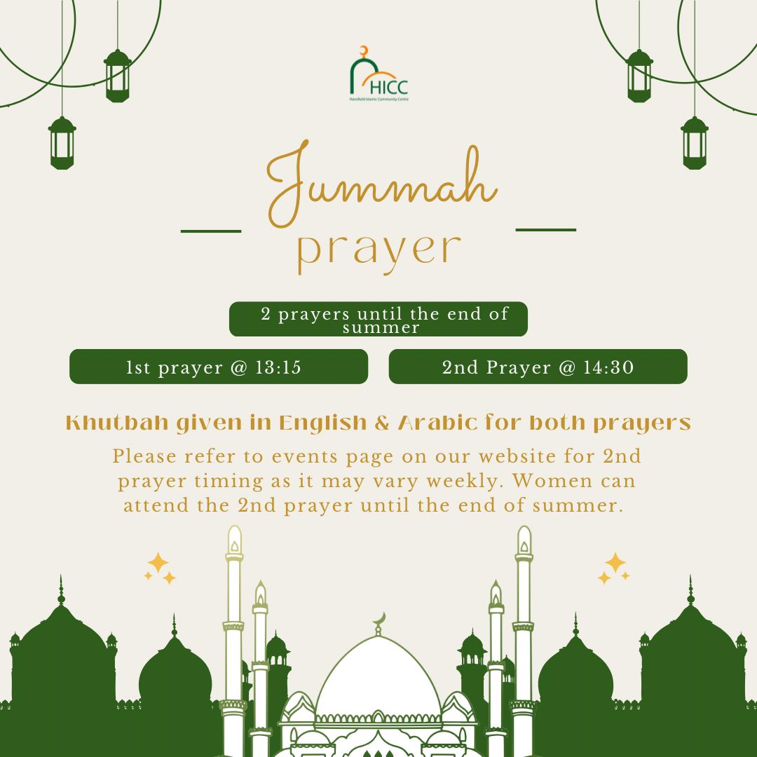 Jumaa Prayer 4 Oct 2024 – HICC
